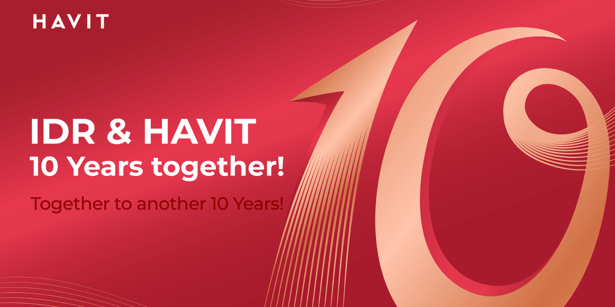海威特与 IDR 合作十周年纪念 — HAVIT Business