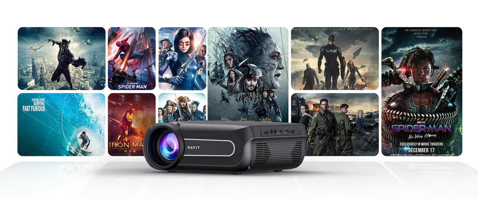 HAVIT Projector PJ209 1080P HD Wholesale — HAVIT Business