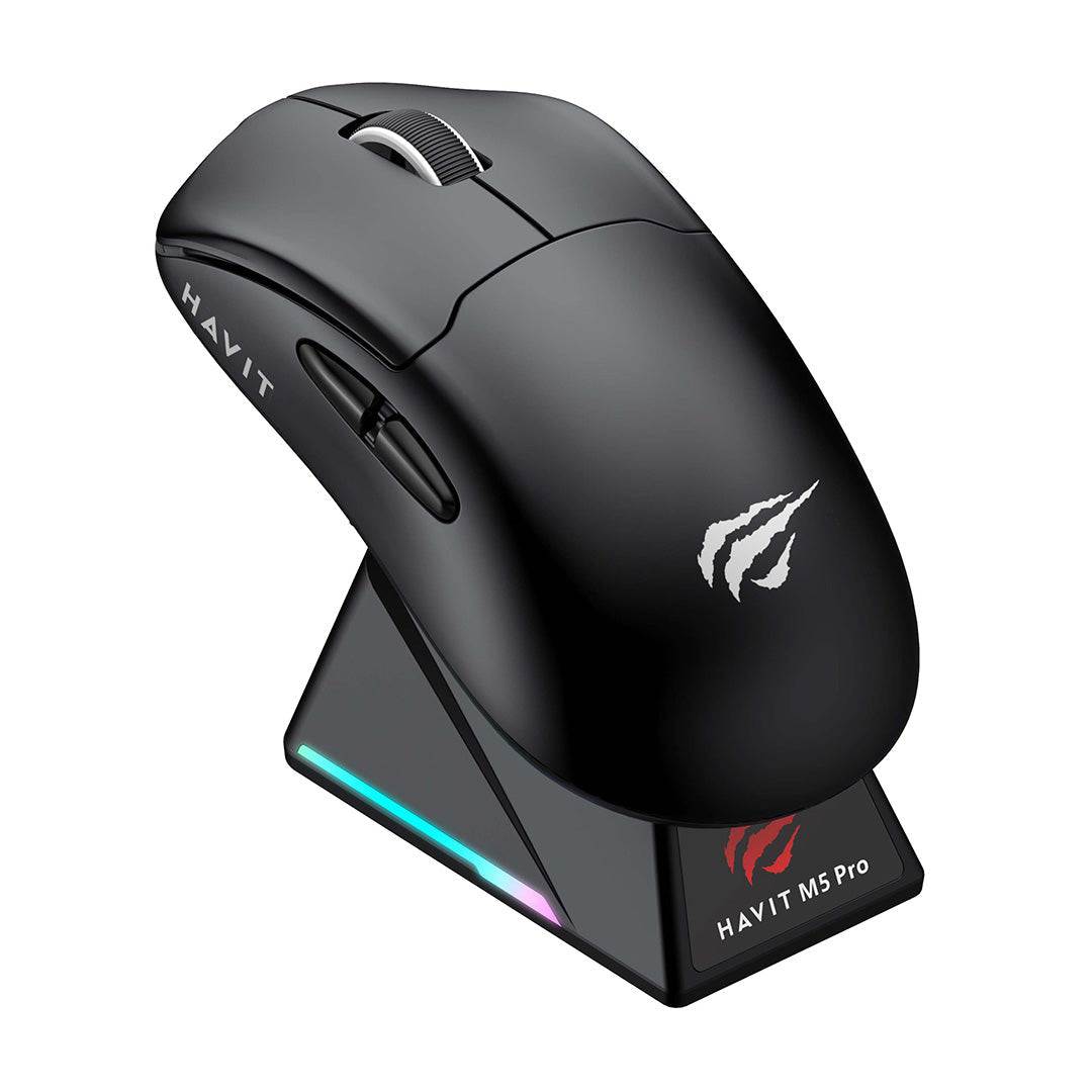 HAVIT M5 Pro Super Light Tri-Mode Gaming Mouse with RGB Dock — HAVIT ...